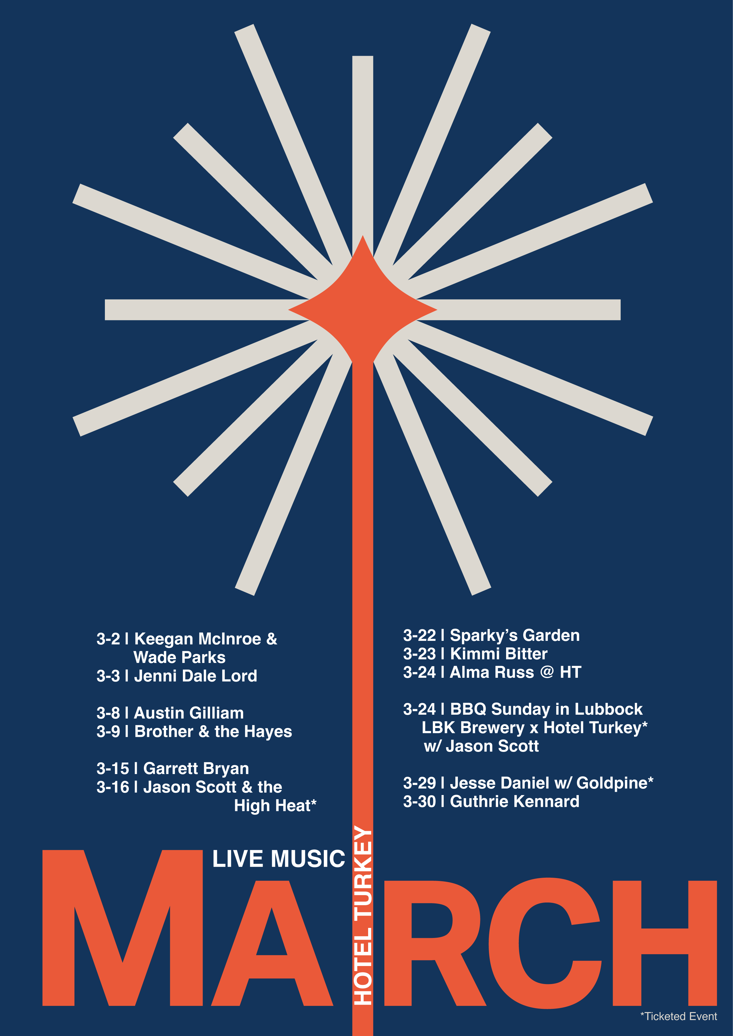 MARCH MUSIC – HOTEL TURKEY